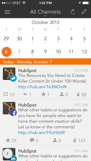 HubSpot iPhone App 2.0