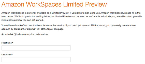Amazon Web Services(AWS)、仮想デスクトップサービス『Amazon WorkSpace』を発表