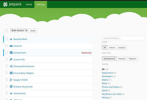 Jetpack 3.0 Released: Bulk Module Management is here! - Hivelocity (ハイベロシティ) デジタルでビジネスを最適化