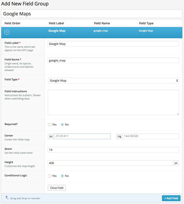 Advanced Custom Fields: Google Maps - Hivelocity (ハイベロシティ) デジタルでビジネスを最適化